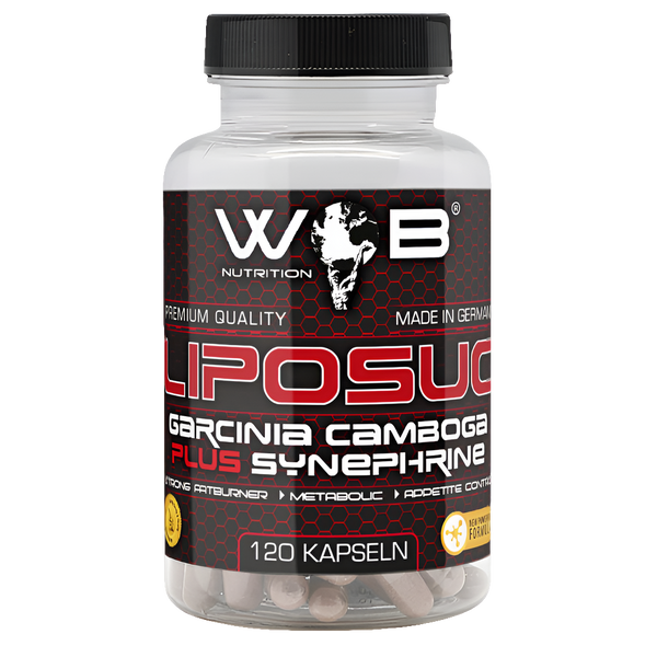 LIPOSUC 120 CAPS | STRONG FATBURNER | STAGE 2 | WORLD OF BODY GmbH
